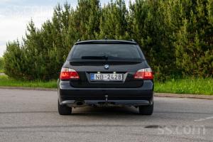 Black BMW 520 2005 in Talsi, with an engine capacity of 2.00 L and mileage of 343 thousand km for 3100 €, photo 5 on AUTOMOTO.COM.LV