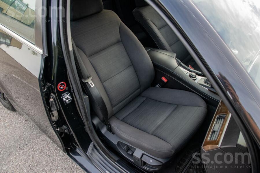 Black BMW 520 2005 in Talsi, with an engine capacity of 2.00 L and mileage of 343 thousand km for 3100 €, photo 10 on AUTOMOTO.COM.LV