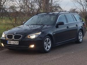 Черный БМВ 520 2005 в Рига, объемом двигателя 2.00 л и пробегом 365 тыс. км за 2950 €, фото  на AUTOMOTO.COM.LV