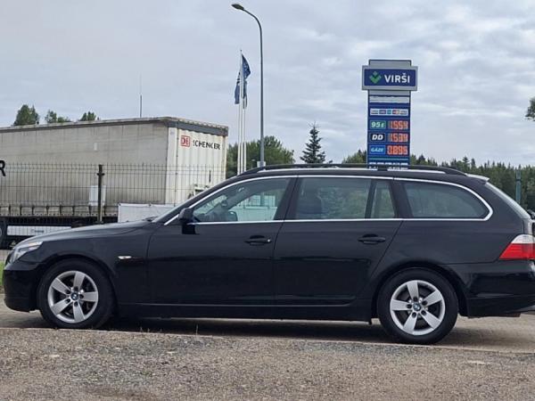 Black BMW 520 2005 in Riga, with an engine capacity of 2.00 L and mileage of 365 thousand km for 2950 €, photo 7 on AUTOMOTO.COM.LV