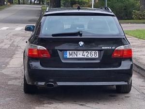 Черный БМВ 520 2005 в Рига, объемом двигателя 2.00 л и пробегом 365 тыс. км за 2950 €, фото 10 на AUTOMOTO.COM.LV