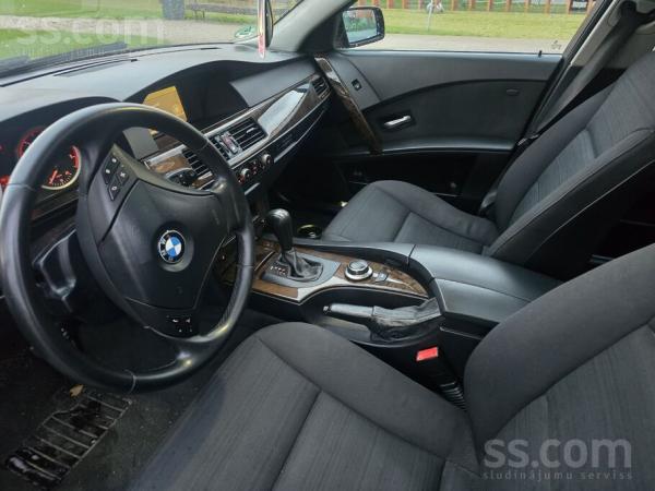 BMW 520 2005 Ventspils vietnē Melns BMW 520 2005 Ventspils, ar dzinēja tilpumu 2.00 L un nobraukumu 339 tūkst. km par 1690 €, foto 4 vietnē AUTOMOTO.COM.LV