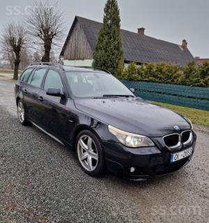 Melns BMW 520 2006 Jelgava, ar dzinēja tilpumu 2.00 L un nobraukumu 510 tūkst. km par 4200 €, foto 2 vietnē AUTOMOTO.COM.LV