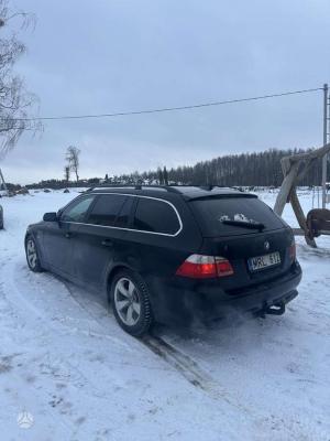 Melns BMW 520 2006 Lazdijai, ar dzinēja tilpumu 2.00 L un nobraukumu 491 tūkst. km par 3500 €, foto  vietnē AUTOMOTO.COM.LV
