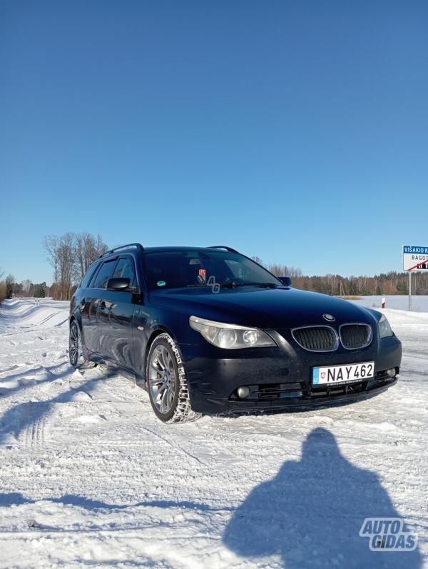 Melns BMW 520 2006 Kazlų Rūda, ar dzinēja tilpumu 2.00 L un nobraukumu 337 tūkst. km par 2650 €, foto 2 vietnē AUTOMOTO.COM.LV