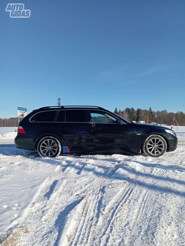 Melns BMW 520 2006 Kazlų Rūda, ar dzinēja tilpumu 2.00 L un nobraukumu 337 tūkst. km par 2650 €, foto 3 vietnē AUTOMOTO.COM.LV