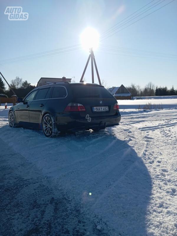 Melns BMW 520 2006 Kazlų Rūda, ar dzinēja tilpumu 2.00 L un nobraukumu 337 tūkst. km par 2650 €, foto 5 vietnē AUTOMOTO.COM.LV