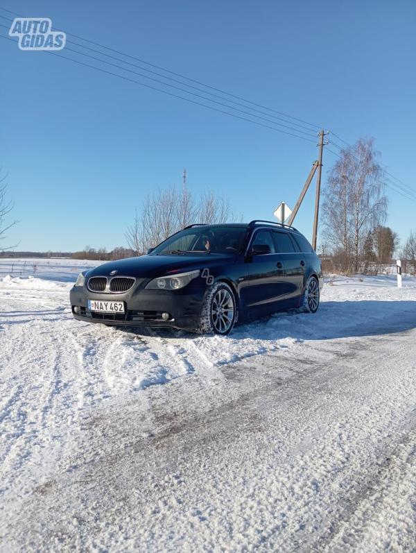 Melns BMW 520 2006 Kazlų Rūda, ar dzinēja tilpumu 2.00 L un nobraukumu 337 tūkst. km par 2650 €, foto 8 vietnē AUTOMOTO.COM.LV