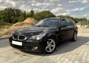Melns BMW 520 2006 Kauņa, ar dzinēja tilpumu 2.00 L un nobraukumu 243 tūkst. km par 2200 €, foto 1 vietnē AUTOMOTO.COM.LV