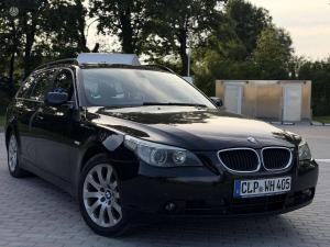 Black BMW 520 2006 in Rokiskis, with an engine capacity of 2.00 L and mileage of 400 thousand km for 2150 €, photo 4 on AUTOMOTO.COM.LV