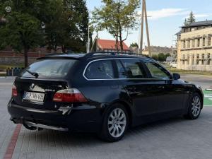 Black BMW 520 2006 in Rokiskis, with an engine capacity of 2.00 L and mileage of 400 thousand km for 2150 €, photo 9 on AUTOMOTO.COM.LV