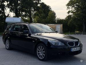 Black BMW 520 2006 in Rokiskis, with an engine capacity of 2.00 L and mileage of 400 thousand km for 2150 €, photo 10 on AUTOMOTO.COM.LV