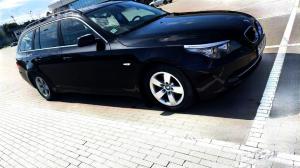 Black BMW 520 2007 in Rezekne, with an engine capacity of 2.00 L and mileage of 357 thousand km for 4200 €, photo 1 on AUTOMOTO.COM.LV