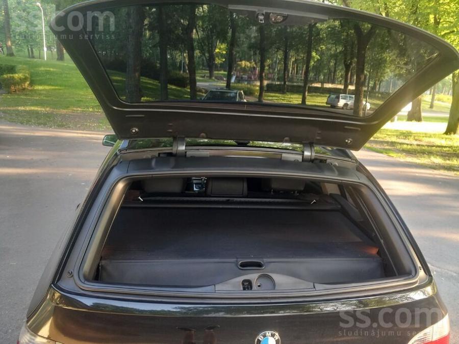 Melns BMW 520 2007 Rīga, ar dzinēja tilpumu 2.00 L un nobraukumu 242 tūkst. km par 3999 €, foto 24 vietnē AUTOMOTO.COM.LV
