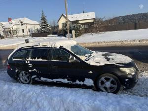 Black BMW 520 2007 in Vilnius, with an engine capacity of 2.00 L and mileage of 350 thousand km for 1650 €, photo 3 on AUTOMOTO.COM.LV
