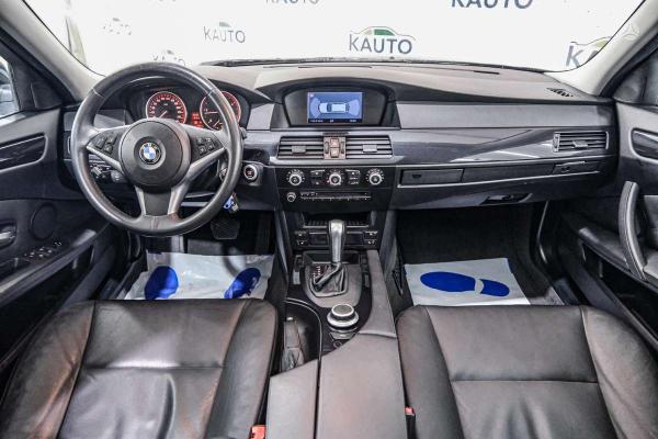 Melns BMW 520 2007 Kauņa, ar dzinēja tilpumu 2.00 L un nobraukumu 286 tūkst. km par 4990 €, foto 8 vietnē AUTOMOTO.COM.LV