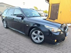 Black BMW 520 2007 in Riga, with an engine capacity of 2.00 L and mileage of 300 thousand km for 4000 €, photo 4 on AUTOMOTO.COM.LV