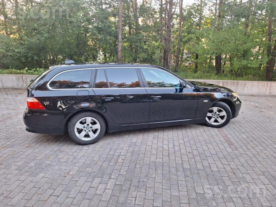 Melns BMW 520 2007 Jūrmala, ar dzinēja tilpumu 2.00 L un nobraukumu 0 tūkst. km par 2950 €, foto 3 vietnē AUTOMOTO.COM.LV