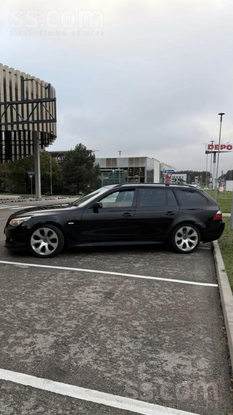 Черный БМВ 520 2007 в Рига, объемом двигателя 2.00 л и пробегом 400 тыс. км за 4500 €, фото 5 на AUTOMOTO.COM.LV