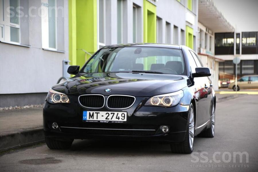 Melns BMW 520 2008 Rīga, ar dzinēja tilpumu 2.00 L un nobraukumu 0 tūkst. km par 6100 €, foto 1 vietnē AUTOMOTO.COM.LV