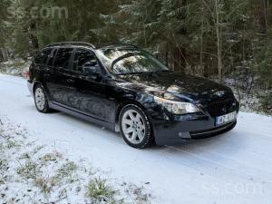 Black BMW 520 2008 in Rezekne, with an engine capacity of 2.00 L and mileage of 274 thousand km for 3800 €, photo 2 on AUTOMOTO.COM.LV