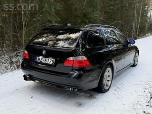 Black BMW 520 2008 in Rezekne, with an engine capacity of 2.00 L and mileage of 274 thousand km for 3800 €, photo 3 on AUTOMOTO.COM.LV