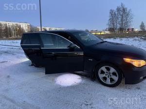 Black BMW 520 2008 in Riga, with an engine capacity of 2.00 L and mileage of 378 thousand km for 4900 €, photo 17 on AUTOMOTO.COM.LV