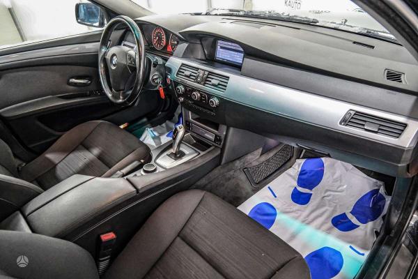 Черный БМВ 520 2008 в Каунас, объемом двигателя 2.00 л и пробегом 362 тыс. км за 5990 €, фото 11 на AUTOMOTO.COM.LV