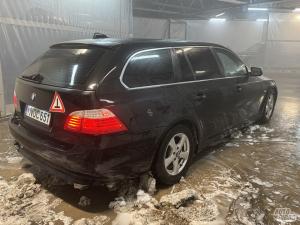 Black BMW 520 2008 in Siauliai, with an engine capacity of 2.00 L and mileage of 303 thousand km for 4200 €, photo 5 on AUTOMOTO.COM.LV