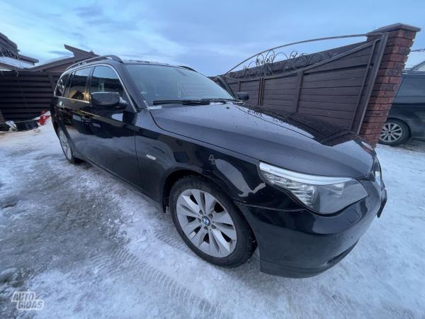 Black BMW 520 2008 in Klaipeda, with an engine capacity of 2.00 L and mileage of 450 thousand km for 2000 €, photo 2 on AUTOMOTO.COM.LV