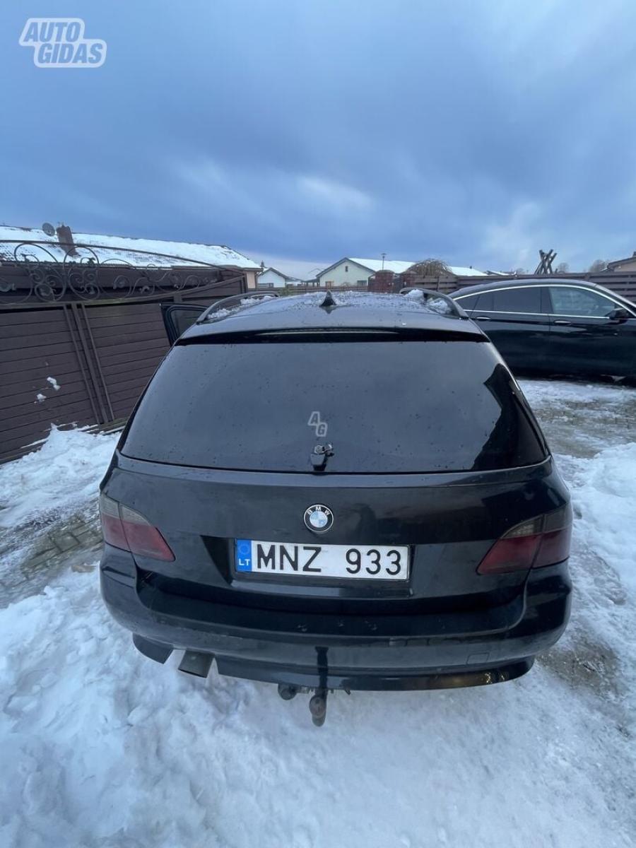 Black BMW 520 2008 in Klaipeda, with an engine capacity of 2.00 L and mileage of 450 thousand km for 2000 €, photo 4 on AUTOMOTO.COM.LV