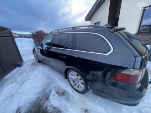 Black BMW 520 2008 in Klaipeda, with an engine capacity of 2.00 L and mileage of 450 thousand km for 2000 €, photo 5 on AUTOMOTO.COM.LV