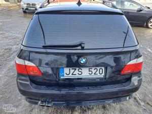 Black BMW 520 2008 in Kaunas, with an engine capacity of 2.00 L and mileage of 352 thousand km for 4863 €, photo 7 on AUTOMOTO.COM.LV