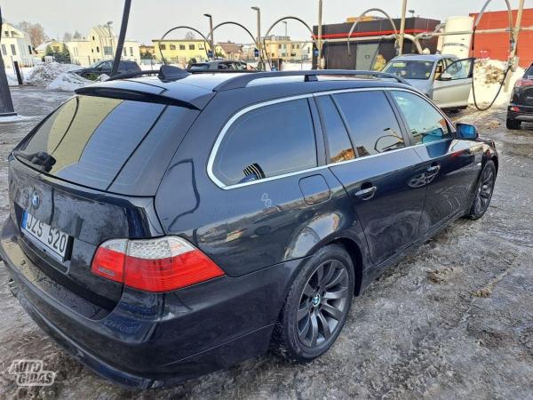 Melns BMW 520 2008 Kauņa, ar dzinēja tilpumu 2.00 L un nobraukumu 352 tūkst. km par 4286 €, foto 8 vietnē AUTOMOTO.COM.LV