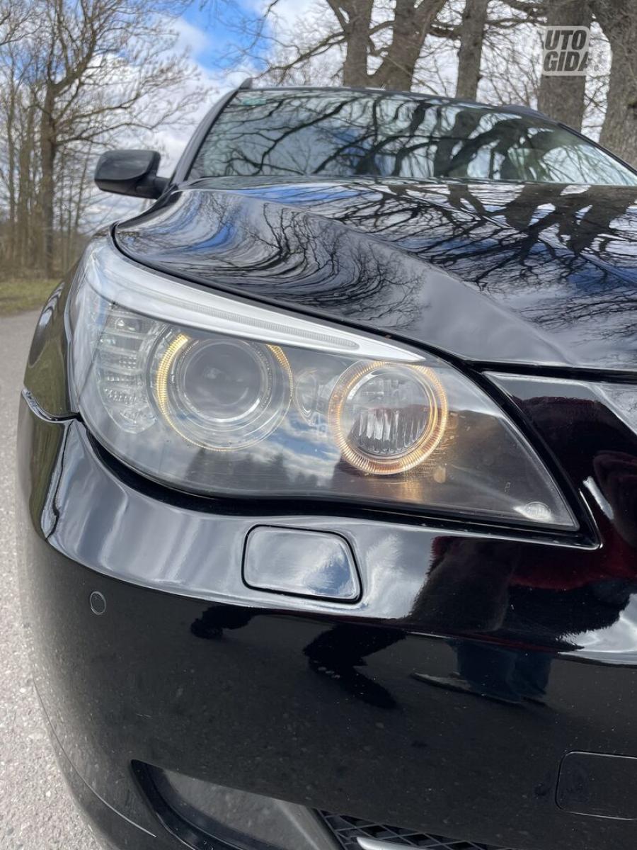 Melns BMW 520 2008 Mažeikiai, ar dzinēja tilpumu 2.00 L un nobraukumu 373 tūkst. km par 3100 €, foto 6 vietnē AUTOMOTO.COM.LV