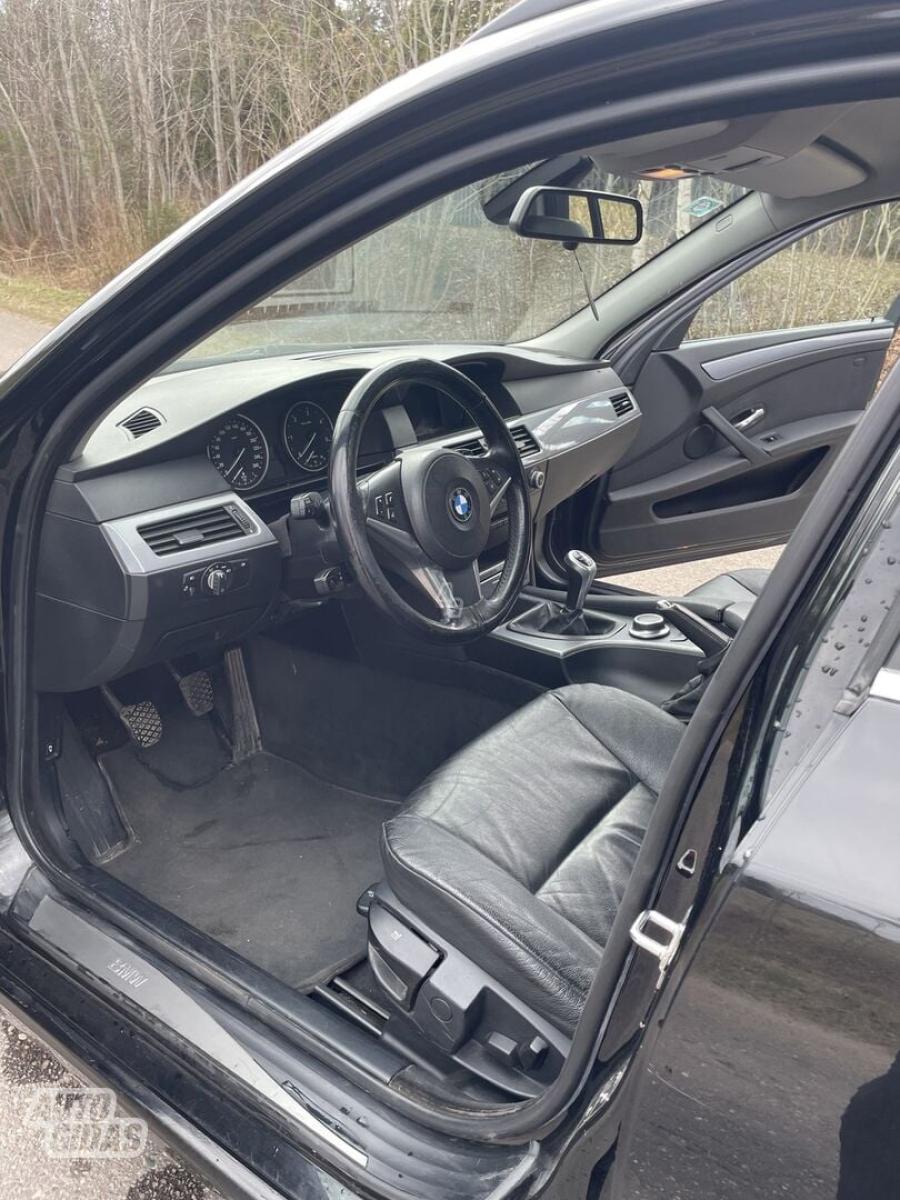 Melns BMW 520 2008 Mažeikiai, ar dzinēja tilpumu 2.00 L un nobraukumu 373 tūkst. km par 3100 €, foto 7 vietnē AUTOMOTO.COM.LV