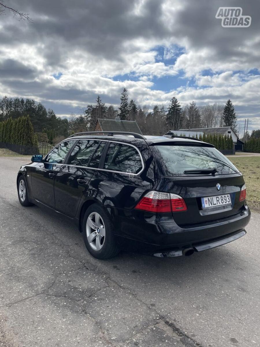 Melns BMW 520 2008 Mažeikiai, ar dzinēja tilpumu 2.00 L un nobraukumu 373 tūkst. km par 3100 €, foto 14 vietnē AUTOMOTO.COM.LV