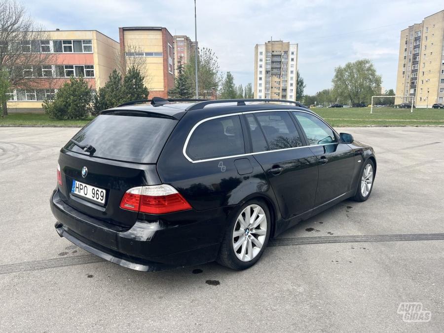 Черный БМВ 520 2008 в Паневежис, объемом двигателя 2.00 л и пробегом 445 тыс. км за 2300 €, фото 3 на AUTOMOTO.COM.LV