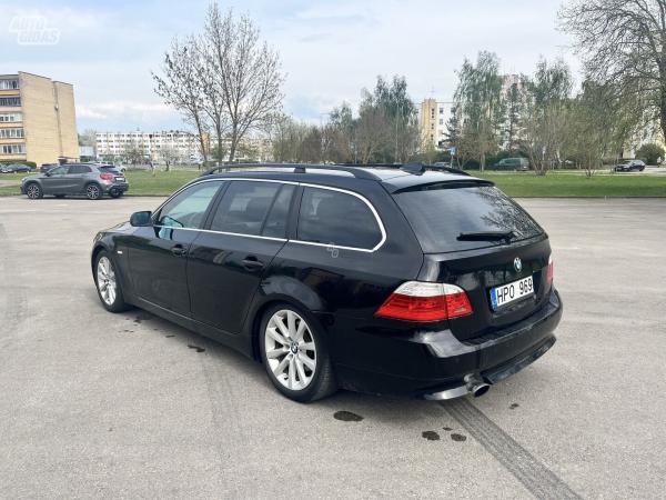 Melns BMW 520 2008 Panevēža, ar dzinēja tilpumu 2.00 L un nobraukumu 445 tūkst. km par 2300 €, foto 4 vietnē AUTOMOTO.COM.LV