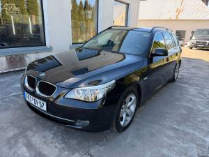 Черный БМВ 520 2008 в Кретинга, объемом двигателя 2.00 л и пробегом 330 тыс. км за 4650 €, фото  на AUTOMOTO.COM.LV