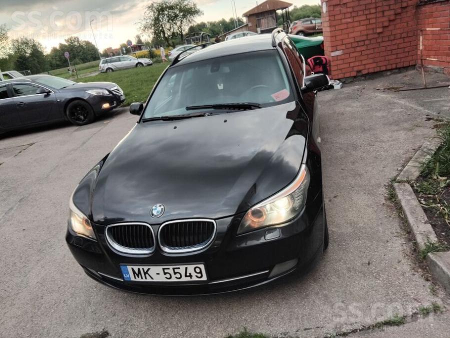 Melns BMW 520 2008 Rīga, ar dzinēja tilpumu 2.00 L un nobraukumu 391 tūkst. km par 4300 €, foto 13 vietnē AUTOMOTO.COM.LV