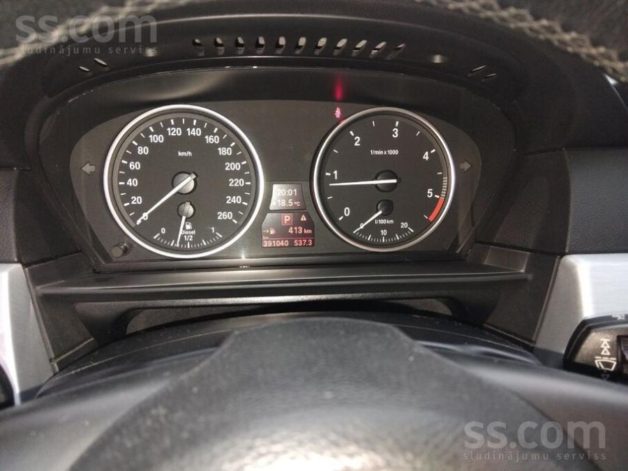 Melns BMW 520 2008 Rīga, ar dzinēja tilpumu 2.00 L un nobraukumu 391 tūkst. km par 4300 €, foto 17 vietnē AUTOMOTO.COM.LV