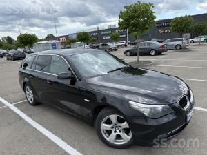 Melns BMW 520 2008 Rīga, ar dzinēja tilpumu 2.00 L un nobraukumu 384 tūkst. km par 3500 €, foto  vietnē AUTOMOTO.COM.LV
