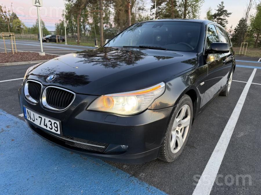 Melns BMW 520 2008 Rīga, ar dzinēja tilpumu 2.00 L un nobraukumu 385 tūkst. km par 4100 €, foto 3 vietnē AUTOMOTO.COM.LV