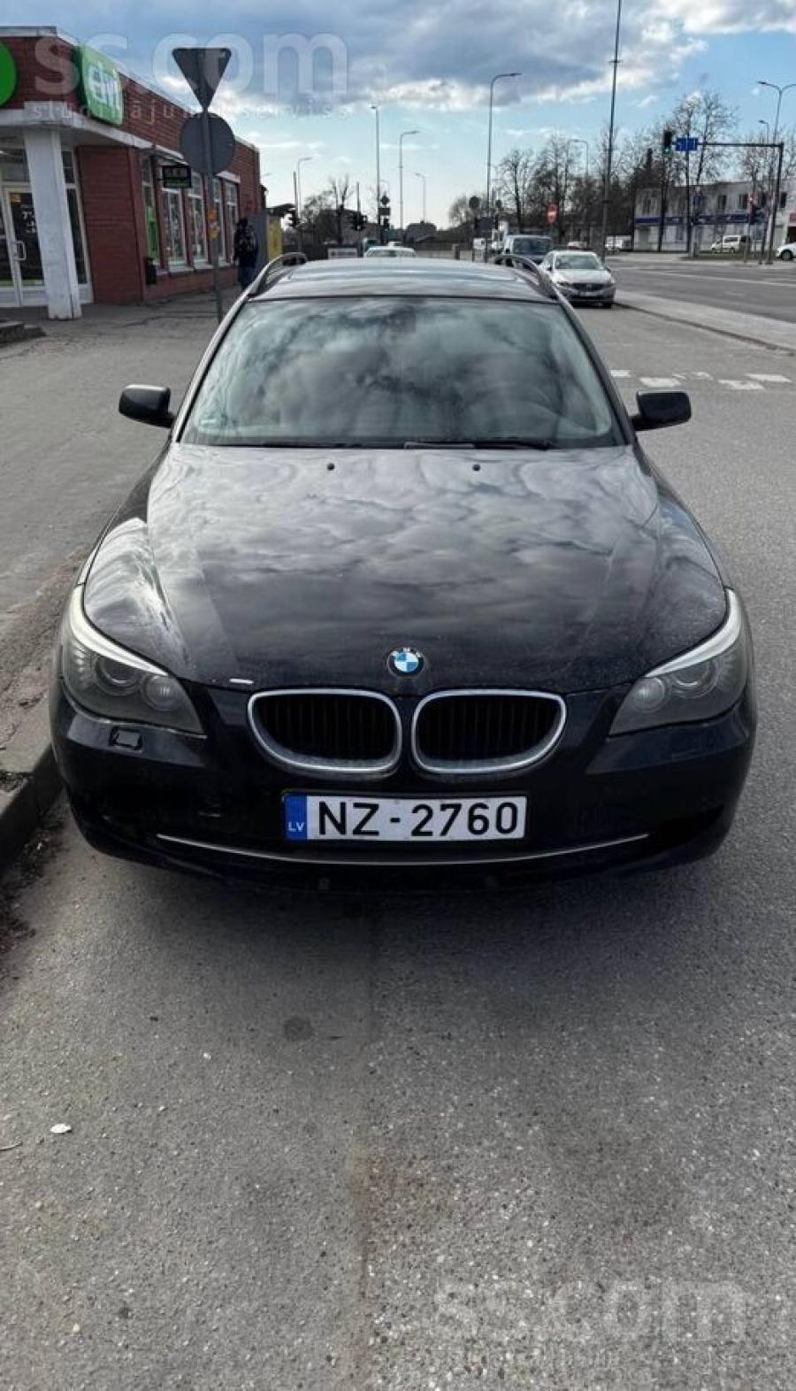 Melns BMW 520 2008 Jelgava, ar dzinēja tilpumu 2.00 L un nobraukumu 408 tūkst. km par 4500 €, foto 5 vietnē AUTOMOTO.COM.LV