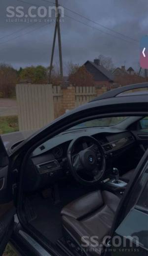 Melns BMW 520 2008 Jelgava, ar dzinēja tilpumu 2.00 L un nobraukumu 408 tūkst. km par 4500 €, foto 6 vietnē AUTOMOTO.COM.LV