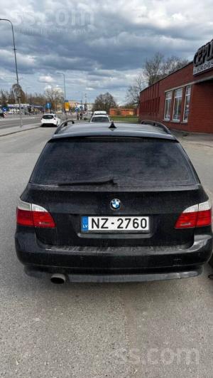 Melns BMW 520 2008 Jelgava, ar dzinēja tilpumu 2.00 L un nobraukumu 408 tūkst. km par 4500 €, foto 7 vietnē AUTOMOTO.COM.LV