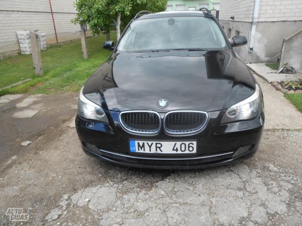 Melns BMW 520 2008 Kauņa, ar dzinēja tilpumu 2.00 L un nobraukumu 211 tūkst. km par 4500 €, foto 2 vietnē AUTOMOTO.COM.LV