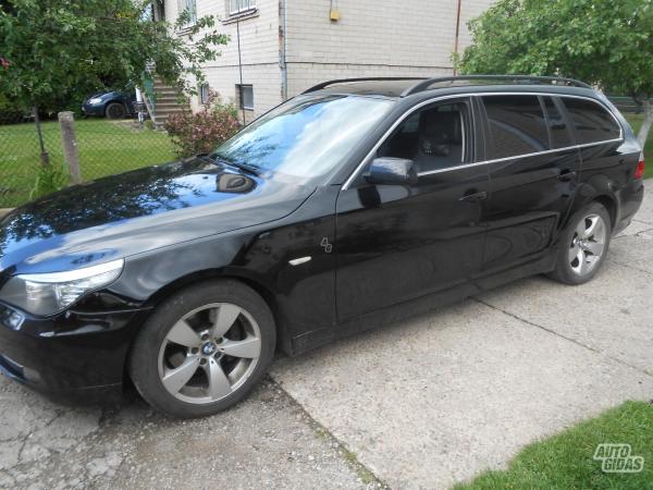 Melns BMW 520 2008 Kauņa, ar dzinēja tilpumu 2.00 L un nobraukumu 211 tūkst. km par 4500 €, foto 4 vietnē AUTOMOTO.COM.LV