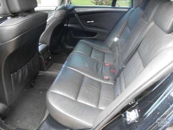 Melns BMW 520 2008 Kauņa, ar dzinēja tilpumu 2.00 L un nobraukumu 211 tūkst. km par 4500 €, foto 7 vietnē AUTOMOTO.COM.LV
